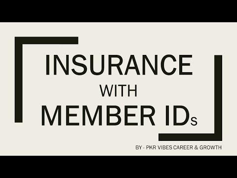 INSUARNCE NAMES WITH MEMBER IDs #insurance #medicalbilling #claim #medicalbillingandcoding #patient