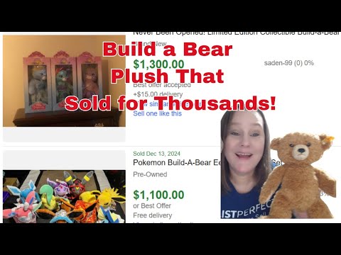 Most Expensive Build a Bear that Sold on eBay | 2024 Top 20