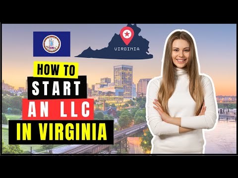 How to Start an LLC in Virginia (Step-By-Step) 2025 | Register Your Business Online | LLC Formation