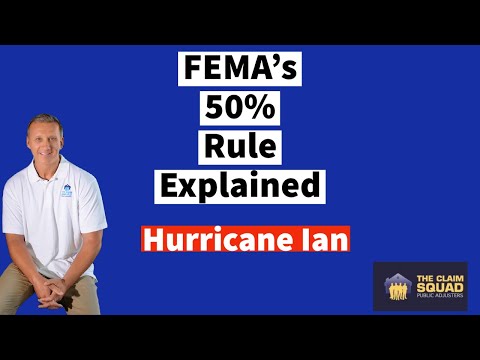 FEMA's 50% Rule Explained (Hurricane Ian)