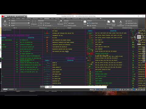 Autocad Blocks for Airconditioning System Symbols