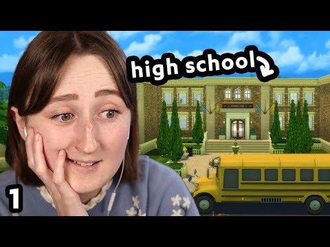 building a high school in the sims! (Streamed 7/6/24)