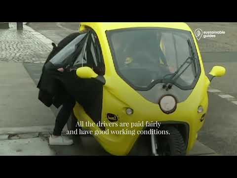 Bzzt - Small, electric taxi pods for short trips and transports in the city.
