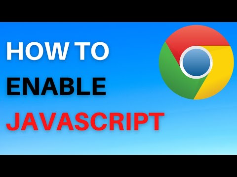 How to Enable Javascript on Google Chrome 2024 | Enable Javascript In Google Chrome