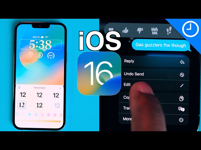 iOS 16: All new customizations, features, release date and more