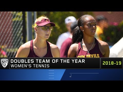 ASU's Ilze Hattingh, Lauryn John-Baptiste win school's first Pac-12 Doubles Team of the Year honor