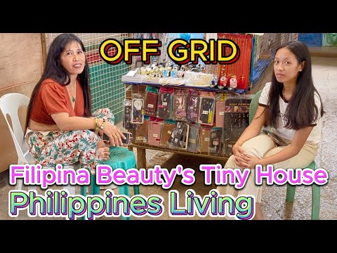???????? Filipina's Beauties Tiny House Construction Supply. OFF GRID ISLAND FAMILY LIVING PHILIPPINES
