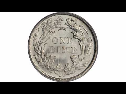 Lot 11109: 1876-CC Liberty Seated Dime. MS-67 (PCGS).