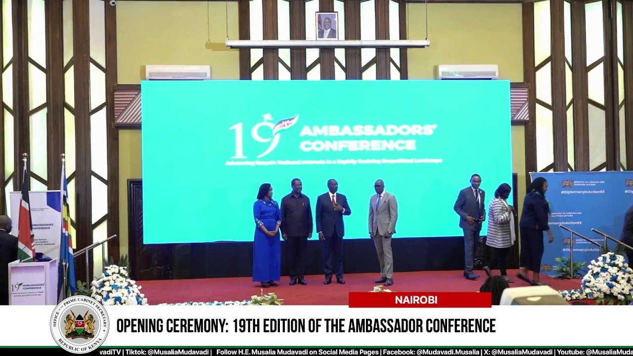 Opening Ceremony: 19th Edition of the Ambassador Conference, Nairobi