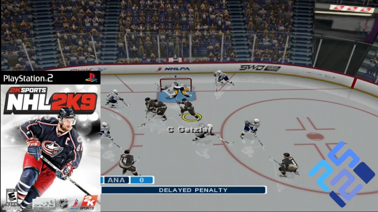 NHL2K9 Playstation 2 Emulator Gameplay [No Commentary] PC 1080p 60fps