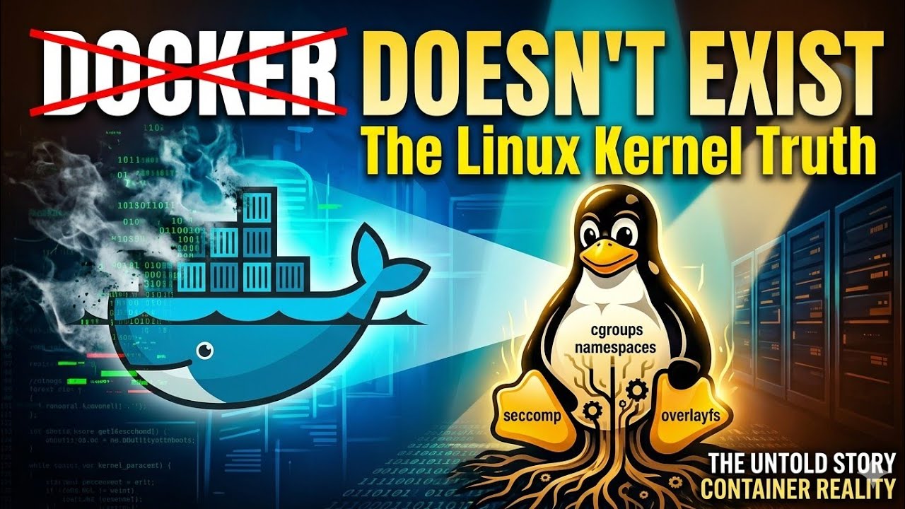 Docker Doesn't Exist: The Linux Kernel Truth