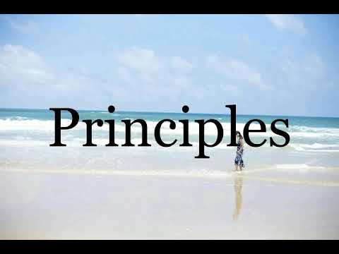 How To Pronounce Principles🌈🌈🌈🌈🌈🌈Pronunciation Of Principles