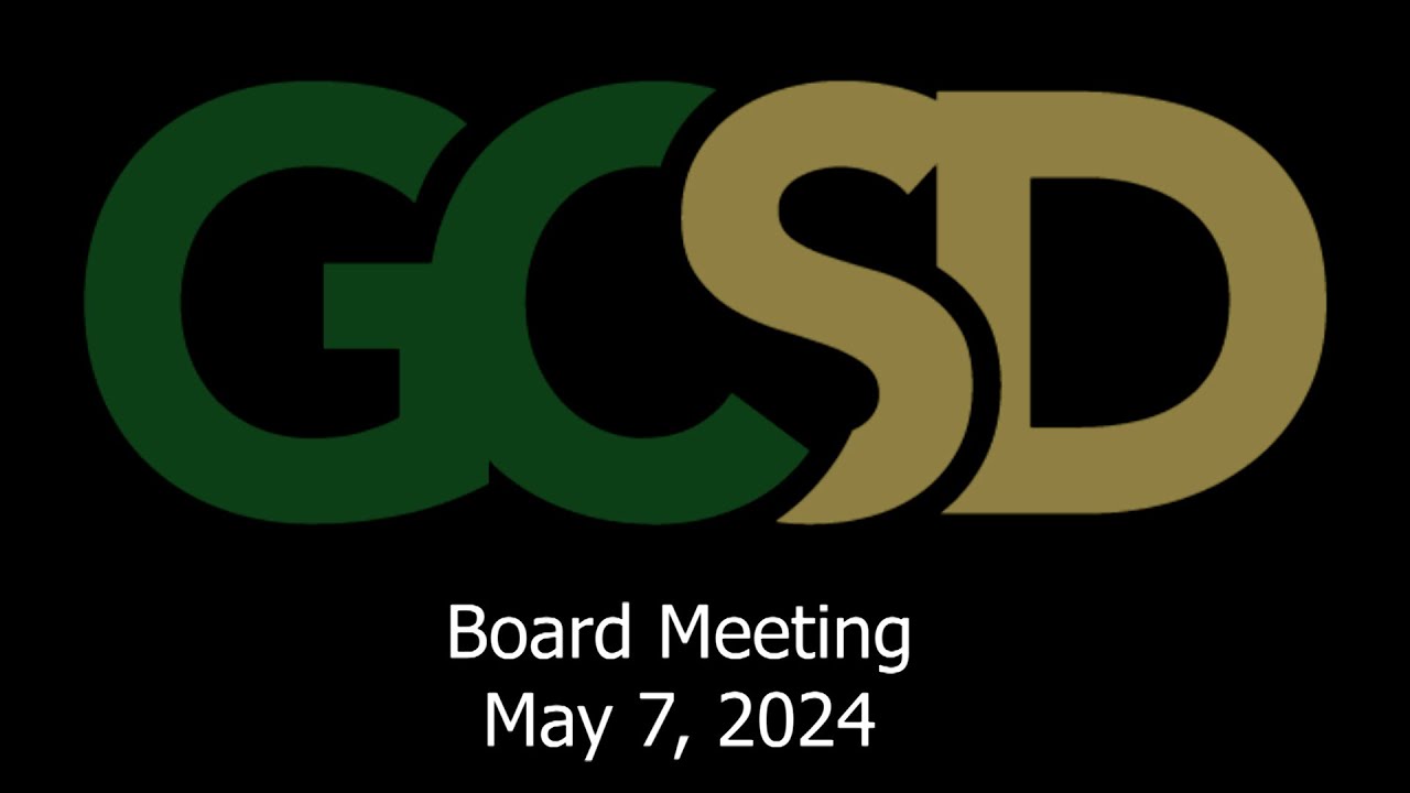 May 7, 2024  Board Meeting