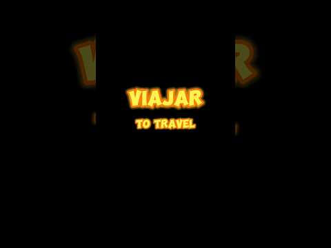 Viajar - to travel. Spanish Verb Conjugation - Present Tense