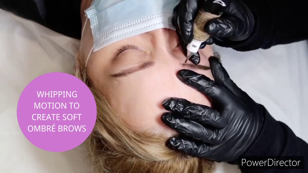 Creating Soft Pixelated Brows