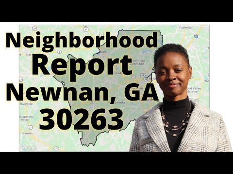 Newnan GA 30263 Neighborhood Report 2021 | Falecia Terry Realtor