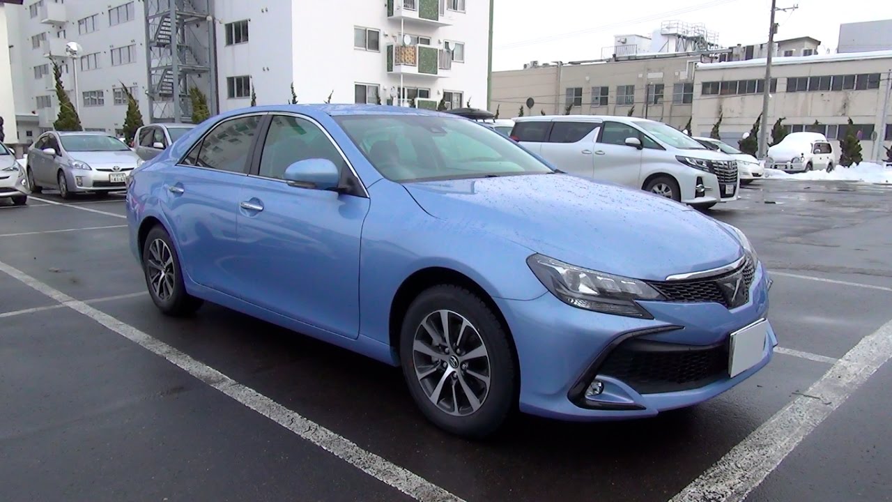 2017 Toyota Mark X Facelift Comes from Japan, Looks Sharp - autoevolution
