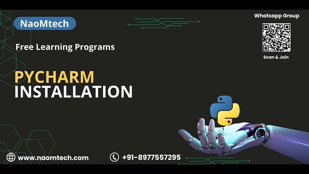 #6 Python Tutorial for Beginners | Pycharm Installation | Developing Basic Programs