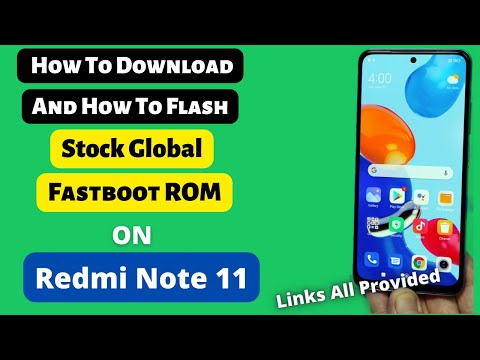 Download And Flash Stock Rom Back On Redmi Note 11