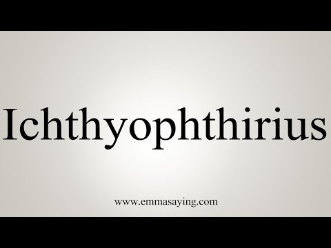 How To Say Ichthyophthirius