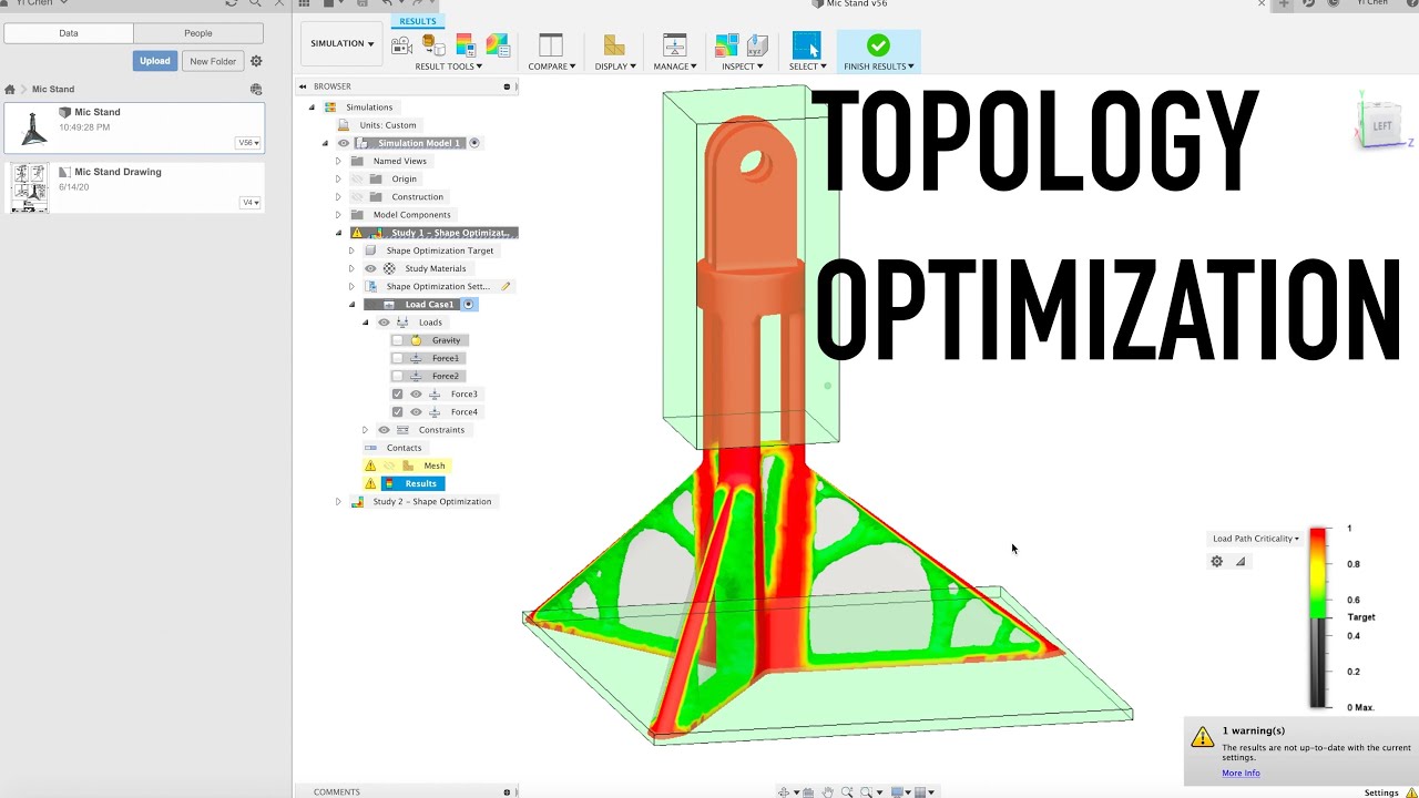 Vlog 13 - Cool designs with topology optimization in Fusion 360