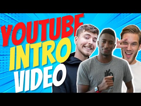 How to Make a YouTube INTRO (Free & Simple) | YouTube INTRO Maker 2022.