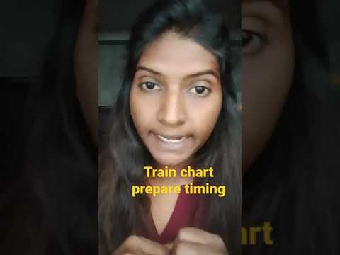 Train chart prepare timings