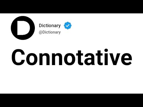 Connotative Meaning In English