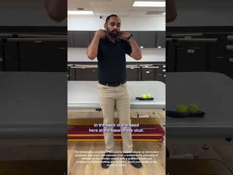 Learn a new headache treatment method with Physical Therapist Assistant faculty member Dr. Hirani!
