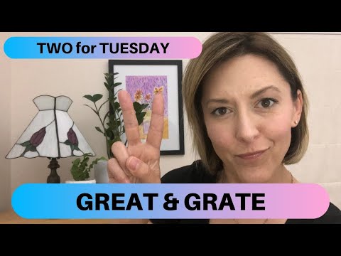Learn to Pronounce GREAT & GRATE - American English Pronunciation Lesson #learnenglish