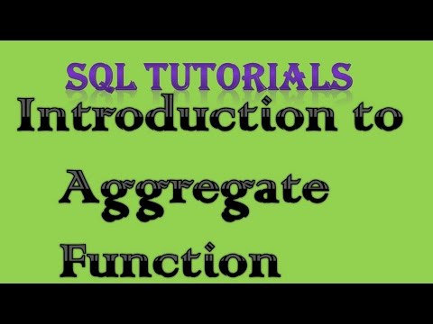 Learn SQL Tutorial 6 Intro to Aggregate Functions - Mind Luster