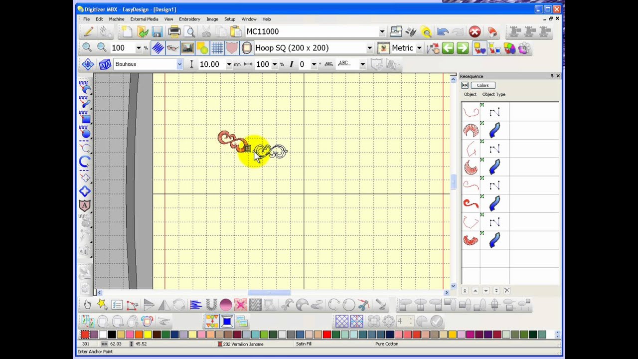 Digitizer MBX Tutorial - Embroidery Gallery Tool