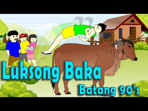 Luksong Baka (Batang 90's ) l Pinoy Animation