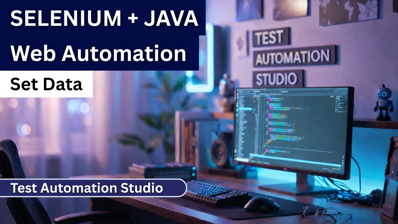 Selenium + Java - Set Data