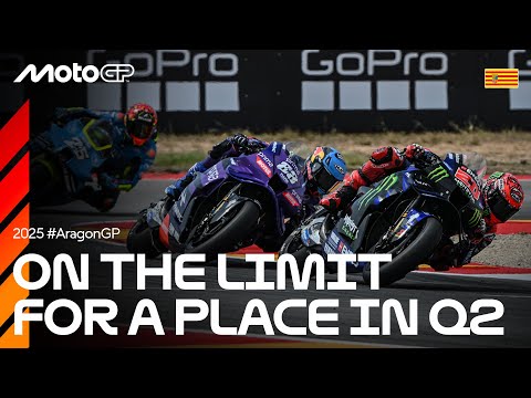 The challenging last 5 minutes of MotoGP Practice 👀 | 2025 Aragon GP