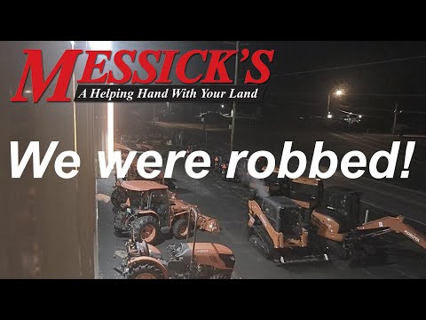 Kubota Theft & Recovery @MessicksEquip