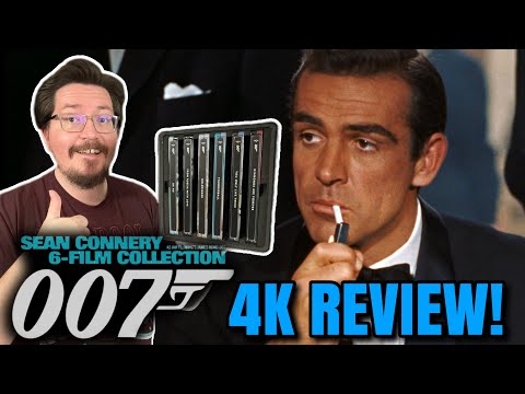 Sean Connery 007 6-Film 4k Review!