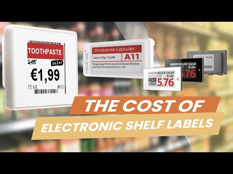 Electronic Shelf Label Cost: A Guide for Retailers