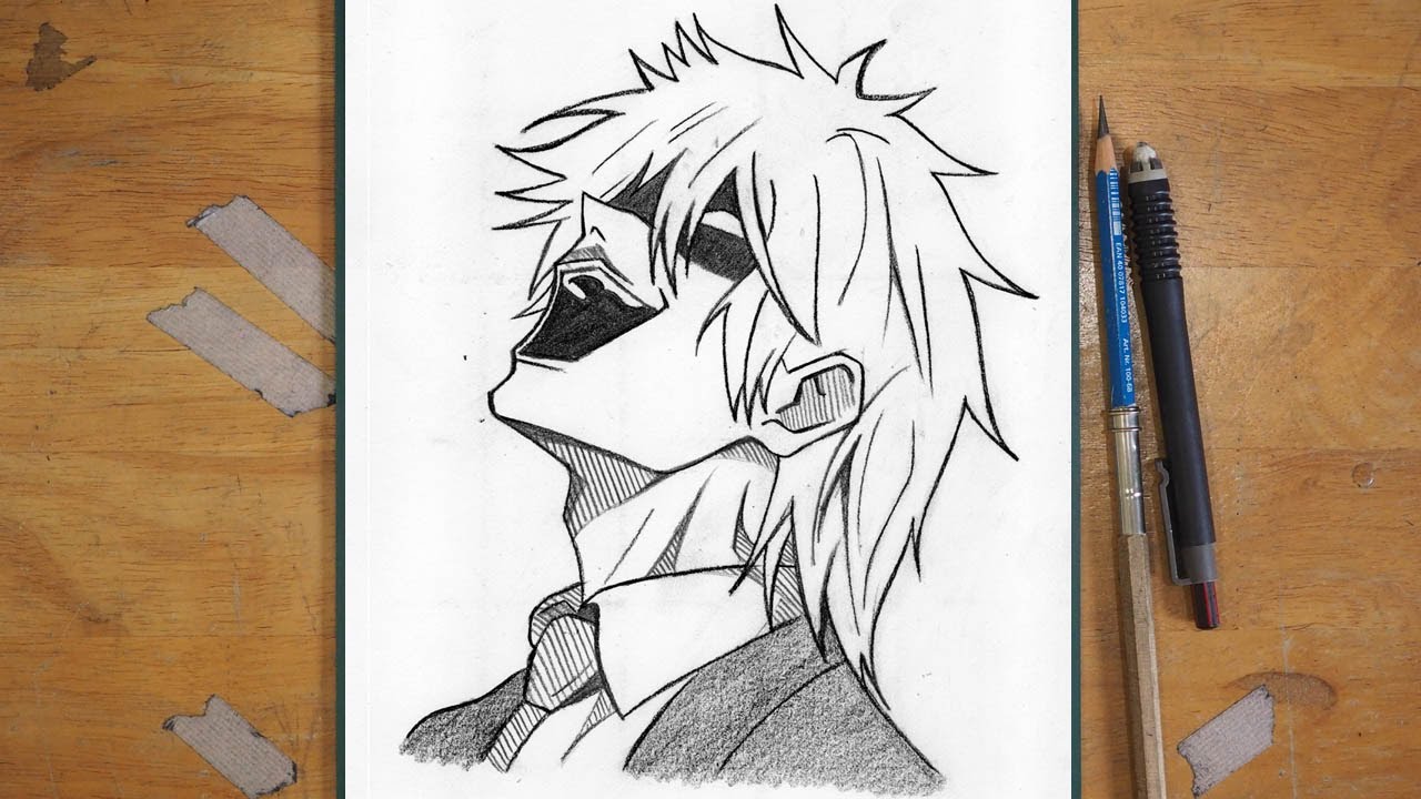 How To Draw Light Yagami - Kira | Death Note | Step By Step Anime Drawing Tutorial