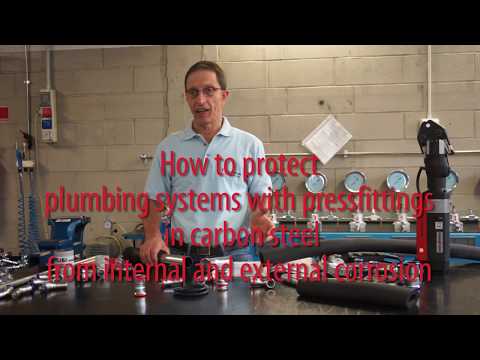 Protecting carbon steel pressfittings systems from corrosion