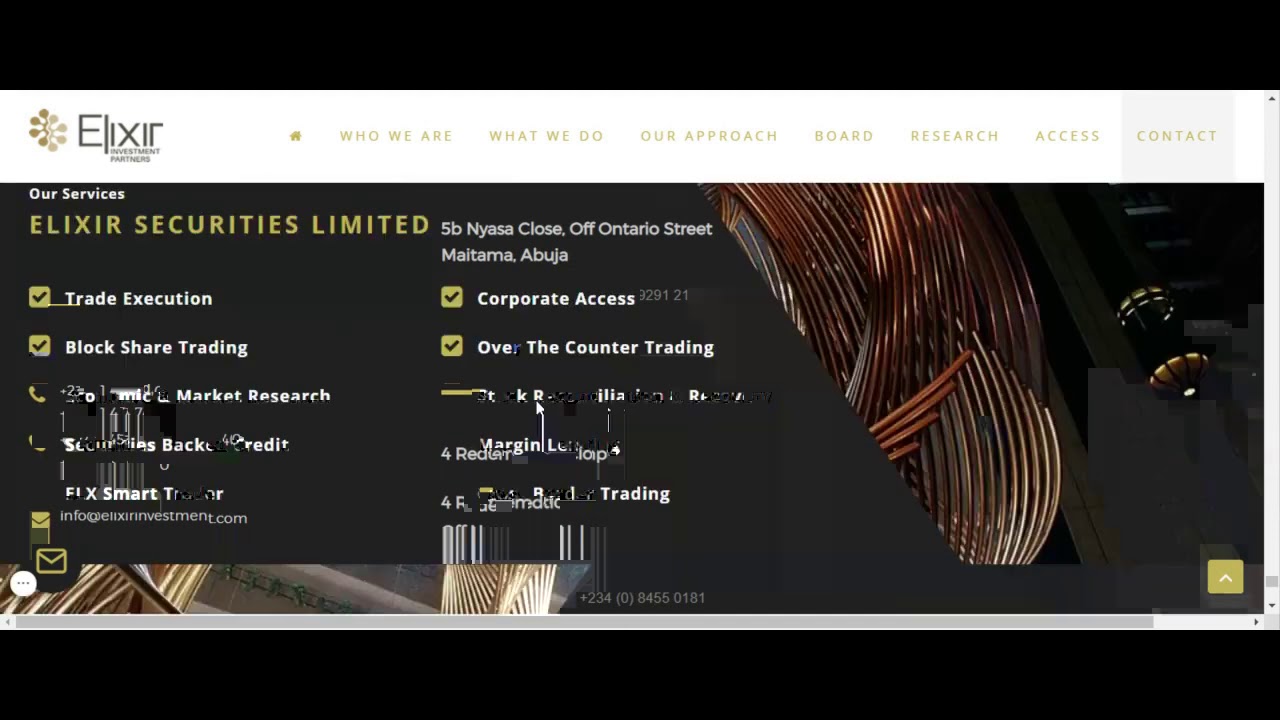 Elixir Investment - Your Investment Anchor