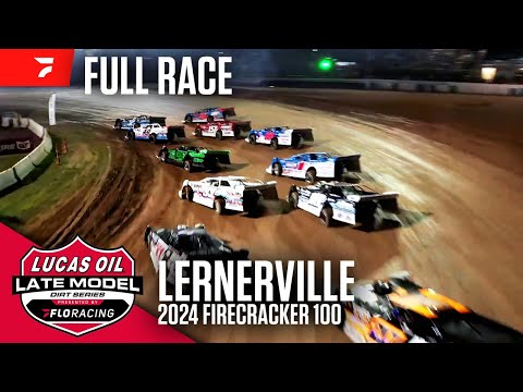 FULL RACE: 2024 Firecracker 100 | Lucas Oil Late Model Dirt Series at Lernerville Speedway