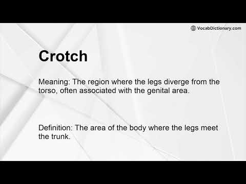 Crotch Meaning