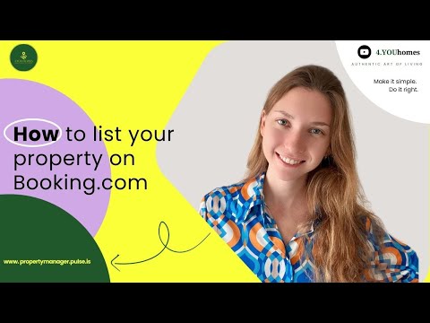 Booking.com Extranet for beginners