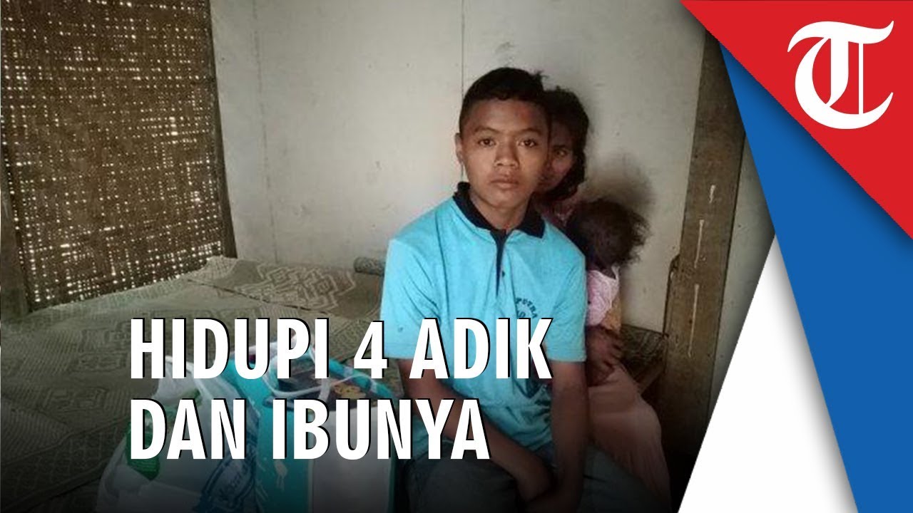 Kisah Seorang Bocah di Boyolali Kerja Banting Tulang Demi Hidupi 4 Adik dan Ibunya - Tribun Video