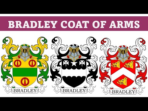 Bradley Coat of Arms & Family Crest - Symbols, Bearers, History