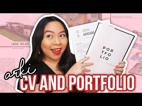 How to Create Your Arki CV + Portfolio! Tips & Tricks (Philippines)
