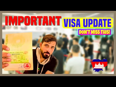 Cambodia’s NEW Visas: don’t skip this video if you’re going to Cambodia #cambodia #travel