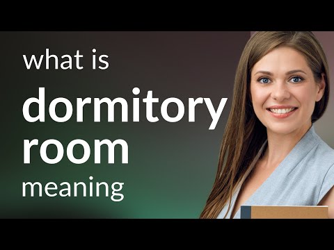 Dormitory room • definition of DORMITORY ROOM