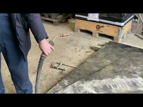 proMIG 250 running of Generator & MIG & ARC Welding